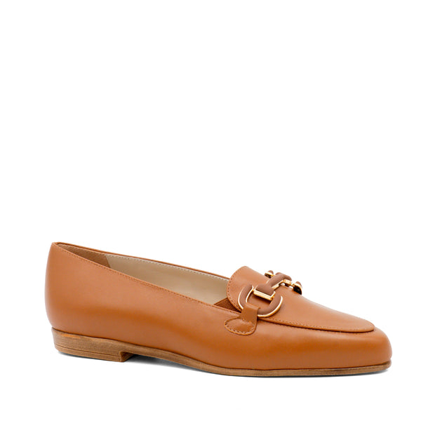 Obliquo Nut Italian Leather Comfort Loafers | Amalfi by Rangoni ...