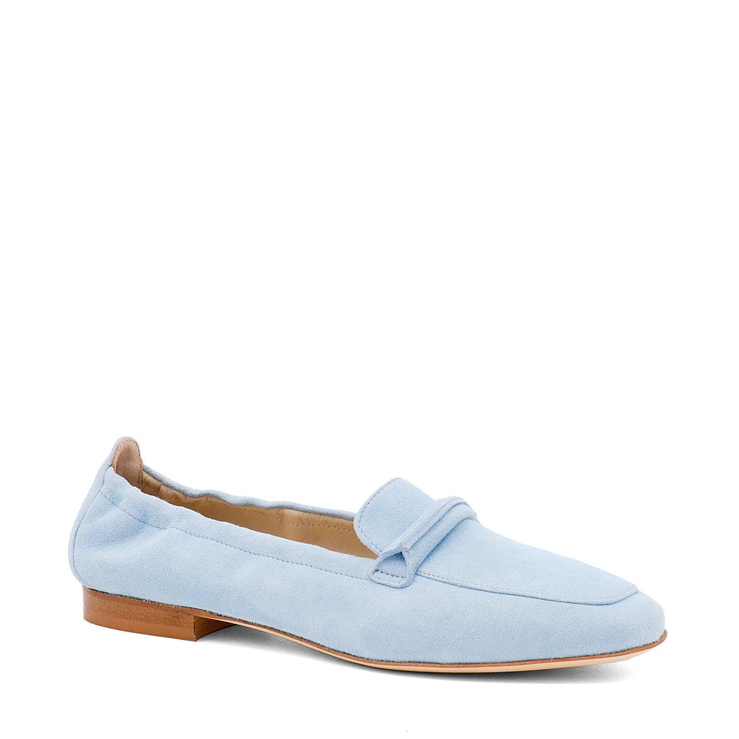 Gabina Flat Light Jean Italian Leather Flats | Amalfi by Rangoni ...